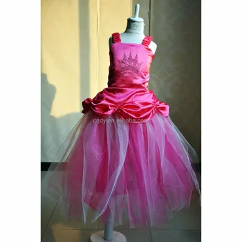 New Coming Hello Kitty Pink Prom Tulle Dress For Kids Girl,Latest ...