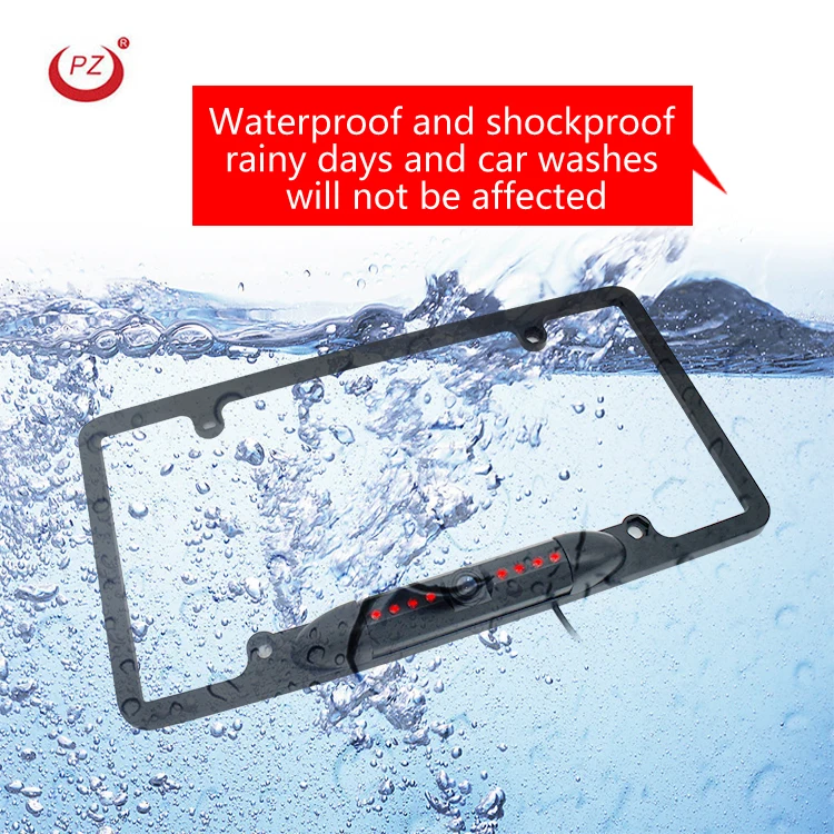 Car Backup Reverse Camera License Plate Frame Camera for USA Cars ...