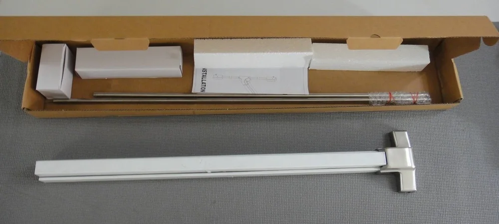 Fire Proof Panic Exit Push Bar For Fire Door Double Door Panic Bar Exit ...