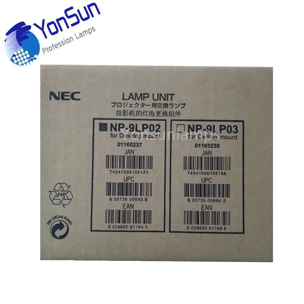 Original Projector Lamp NP-9LP06 for Nec NC900C - 2000hrs