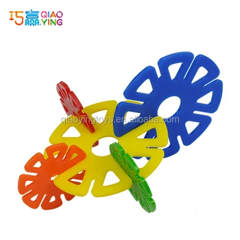 Two Mixed Size Linking Discs,Interlocking Plastic Disc Set Construction ...