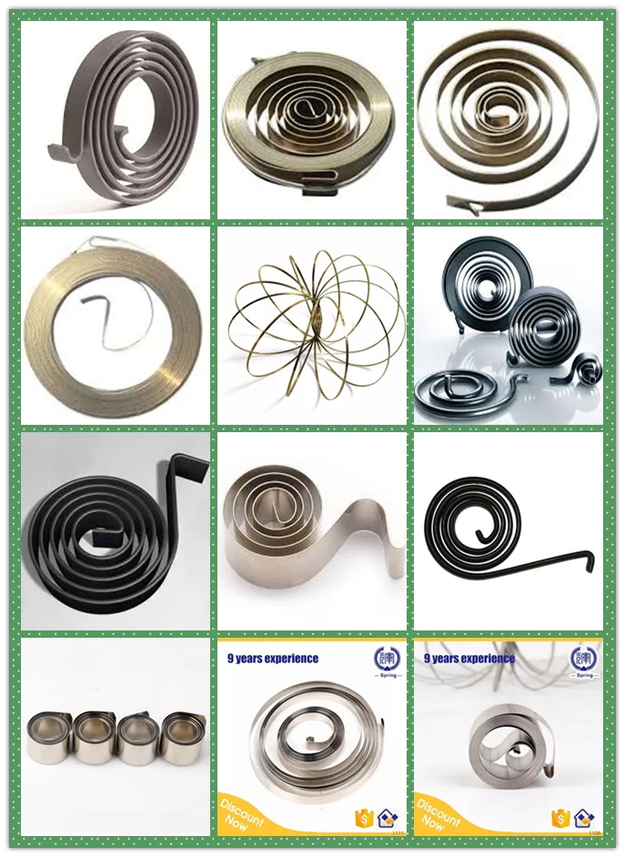 Customized Recoil Starter Clock Spring Wind Up Spring - Buy Wind Up ...