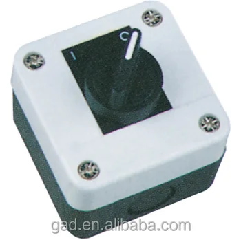 Cngad 2-position Standard Black Handle Selector Switch Box ( Switch ...