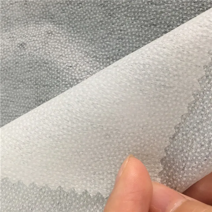 Hot Rolled Non Woven Adhesive Soft Interlining - Buy Garment Fusible ...