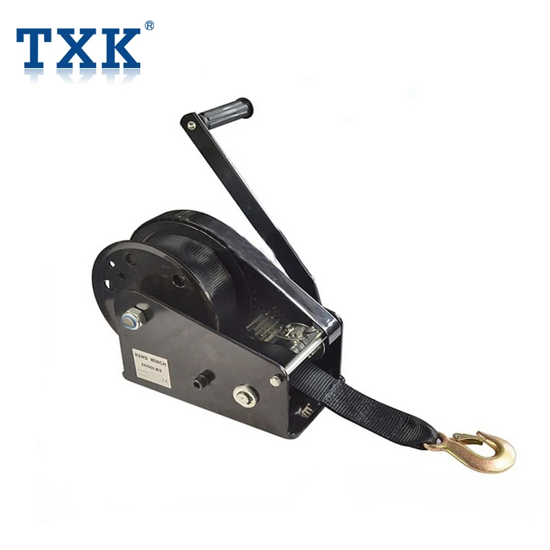 Txk 2600kg Webbing Sling Hand Operated Winch - Buy Webbing Sling Winch ...