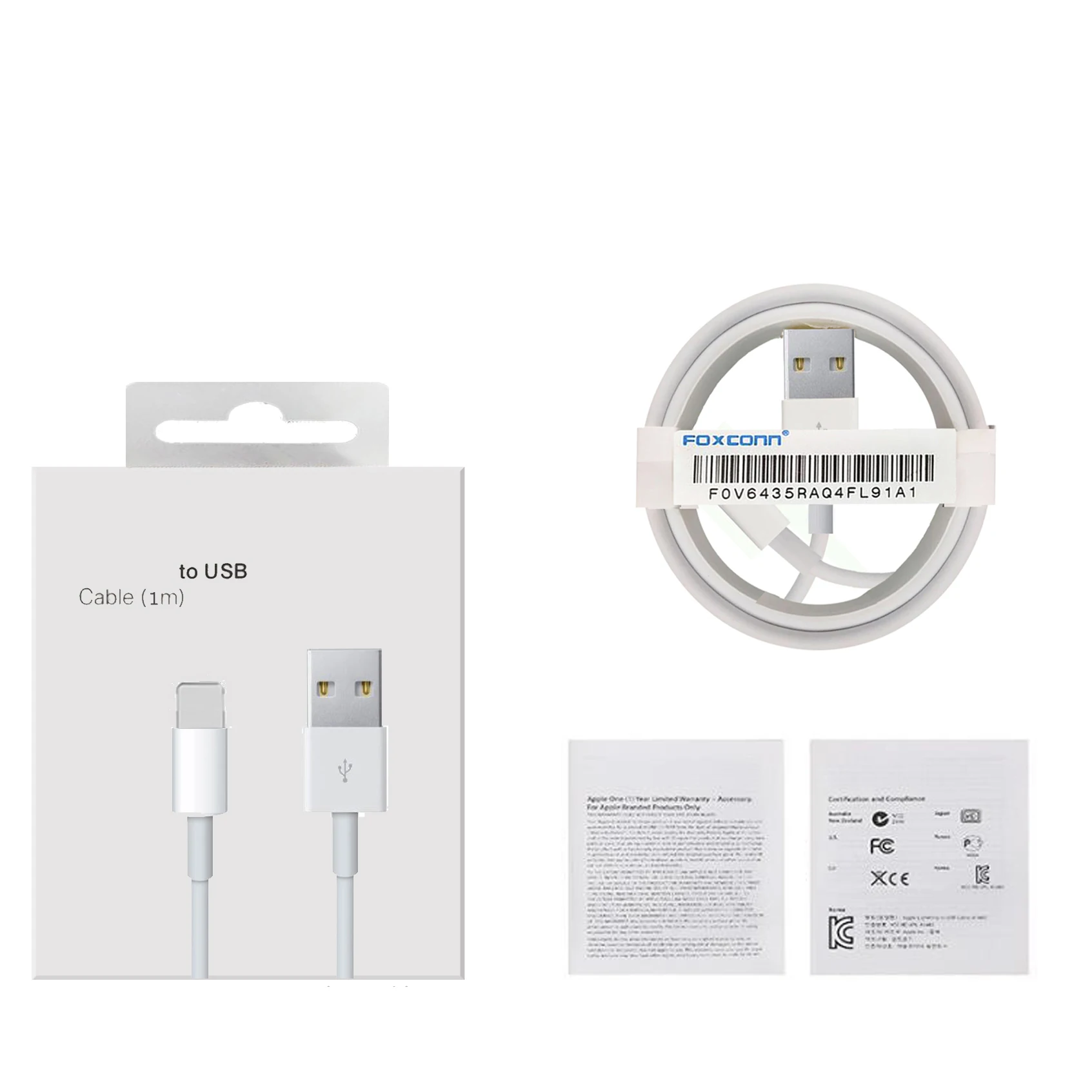 With New Packaging Original Oem Foxconn Usb Cable 1m / 3ft E75 Data ...