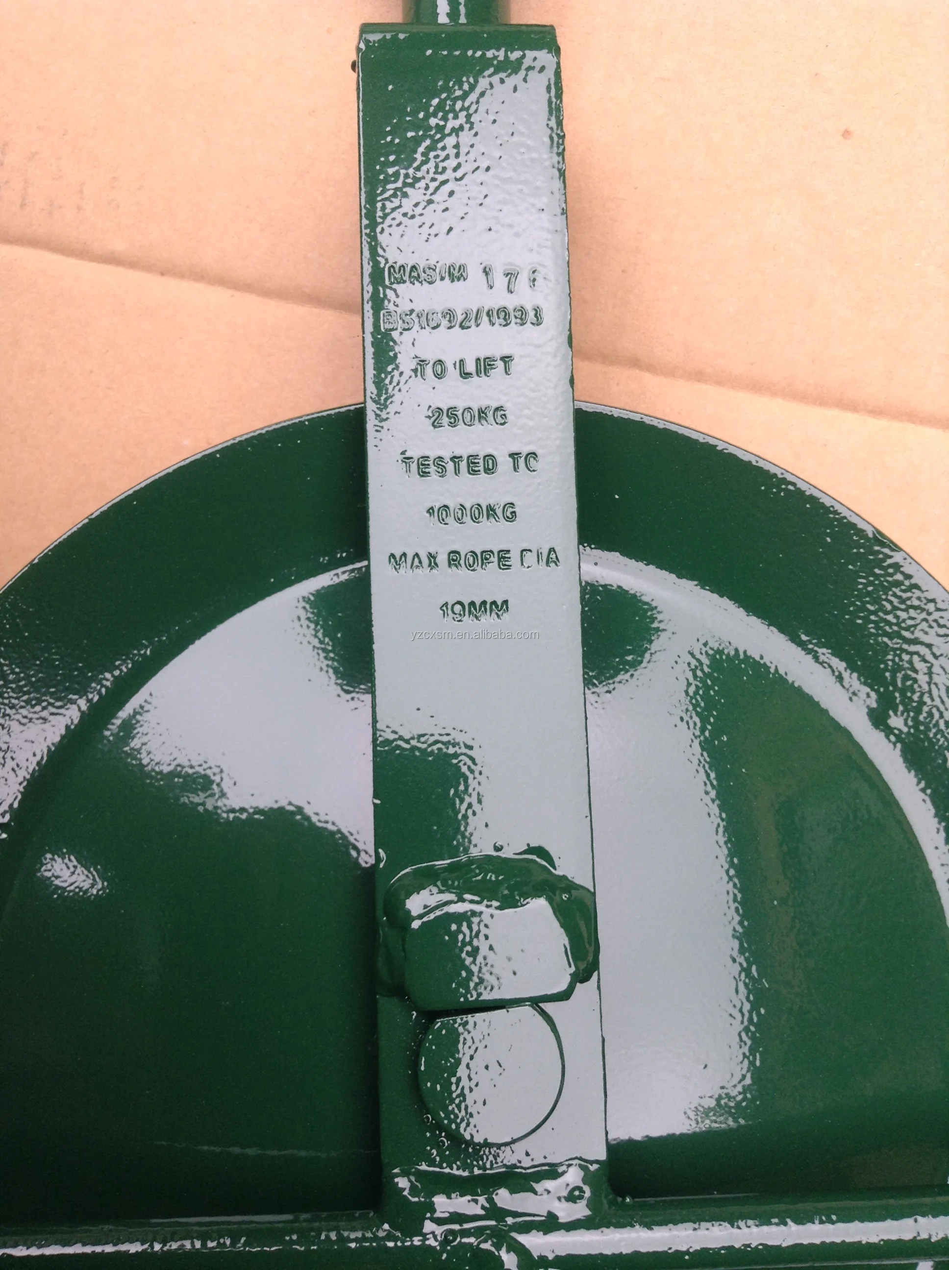 1t 19mm Fall Rope Gin Wheel For Scaffolding - Buy 10" Gin Wheel,Ginny ...