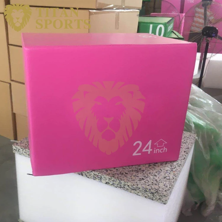 20x24x30 Inch Soft Plyometric Jump Box - Durable & Customizable