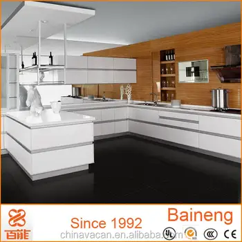 Modular Kitchen Cabinet Type Melamine Carcass Material And Lacquer ...