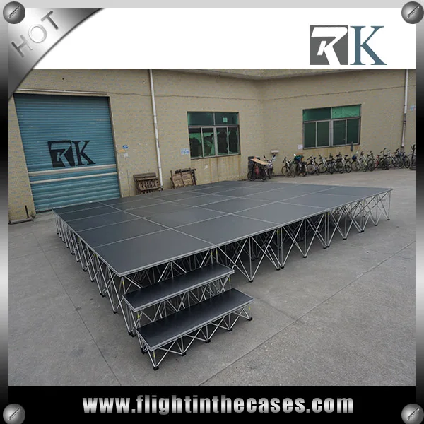 Flexible Catwalk Show Portable Interlocking Stage Hire - Buy Portable ...