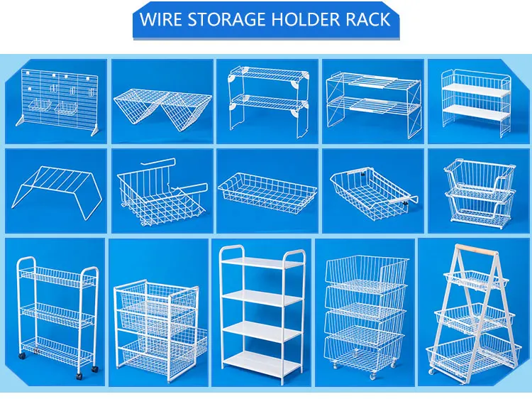 Retail Store Counter Stand Metal Wire Rack Prong Pegs Hooks Spinning ...