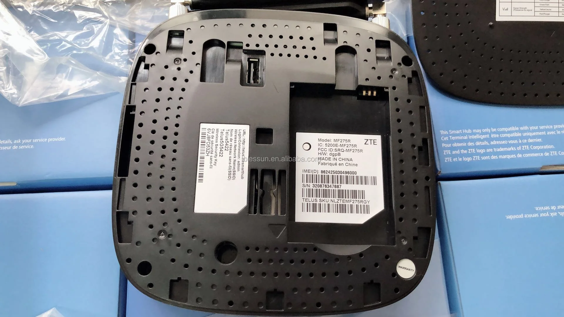 Unlocked ZTE MF275R LTE Router - Smart Hub with 150mbps Speed