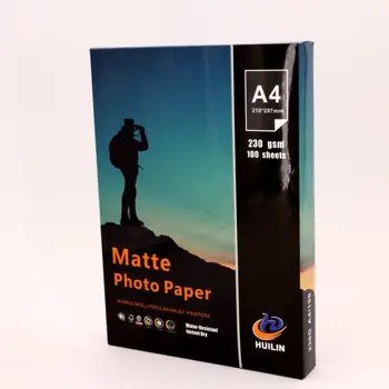 Premium Luminous Waterproof Inkjet Paper Double Sided 300g Matte Coated ...