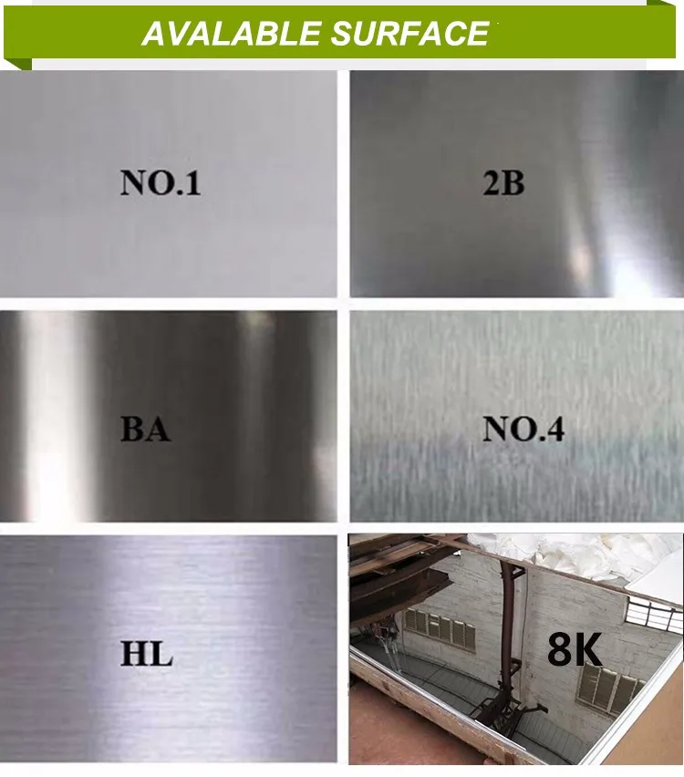 Foshan Factory Wholesale 2b Ba 2d No.1 Hl Mirror Finish Cold Roll 316 ...