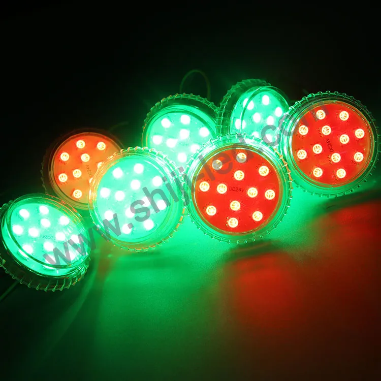 50mm Dc24v 12 Leds Smd 5050 Rgb Led Pixel Led Ucs2903/ws2811 - Buy Led ...