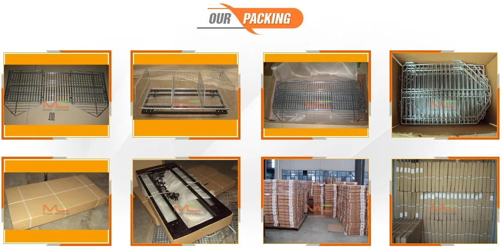 Modern Customizable Steel Promotion Table Supermarket Wire Foldable ...