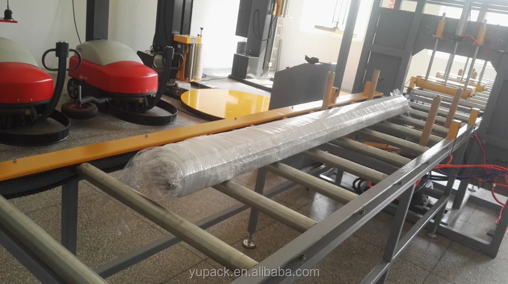 Embálaje De Puertas - Horizontal Orbital Wood Door Wrapping Machine