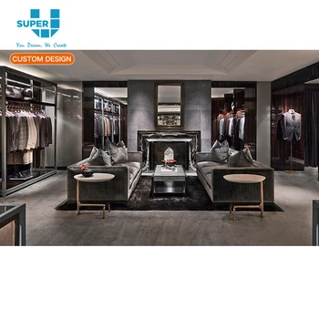 Retail Menswear Tailor Clothing Shop Interior Design - Buy Menswear ...