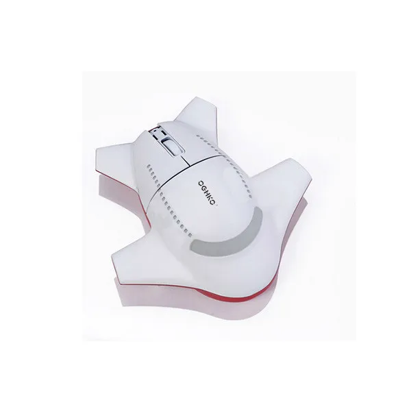 Optical Wireless Mouse - Airplane Shape, 3D Business Style