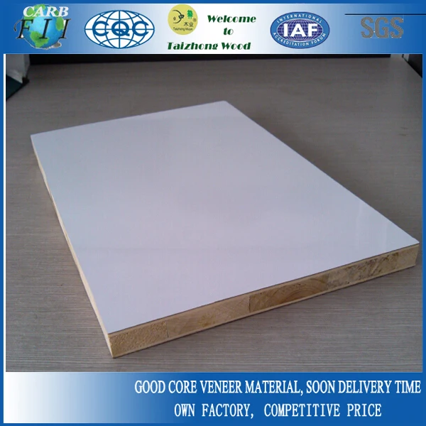 18mm High Glossy Melamine Blockboard - Buy High Glossy Melamine ...