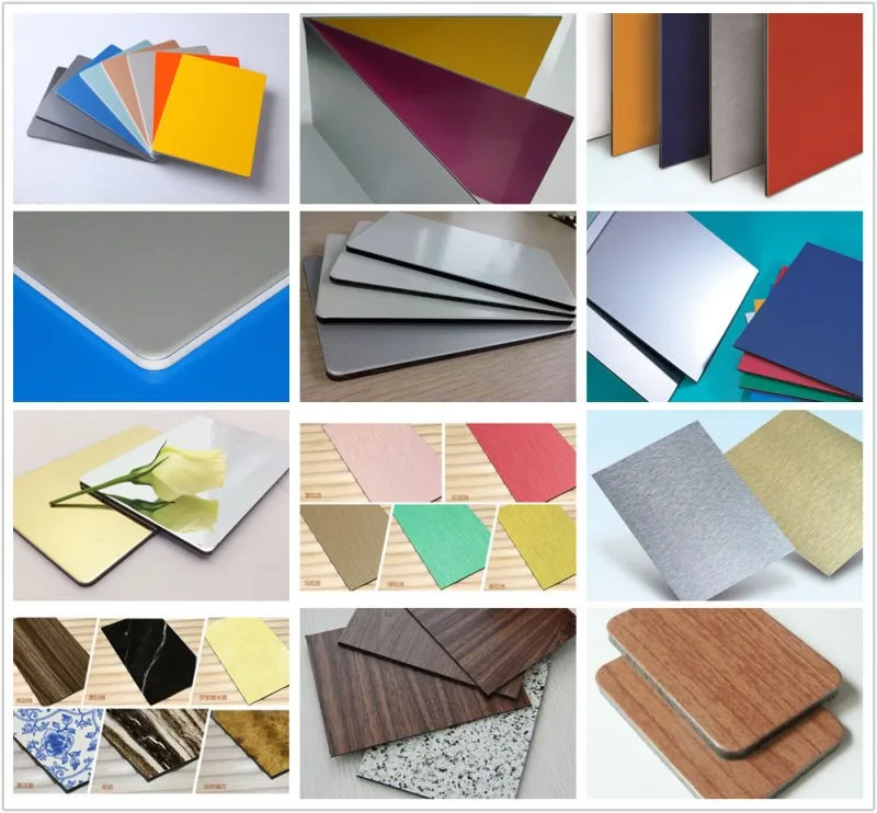 Aluminum Pvdf Pdvf Coated Aluminium Composite Panel Building Exterior ...