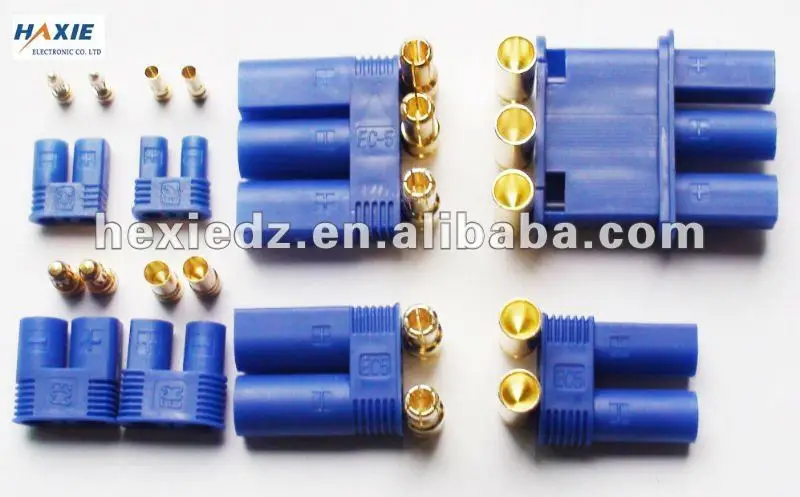 Golden Connector/ Ec2/ec3/ec5 Plug Male & Female Set For Rc - Buy Ec2 ...