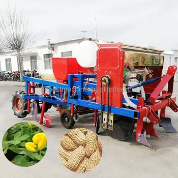 Four Row Seeder Peanut/ Groundnut Planter / Planting Machine With ...