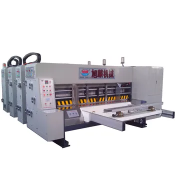 Corrugated Carton Box Rs4 Slotter Machine With 3 Color Printing Lead ...