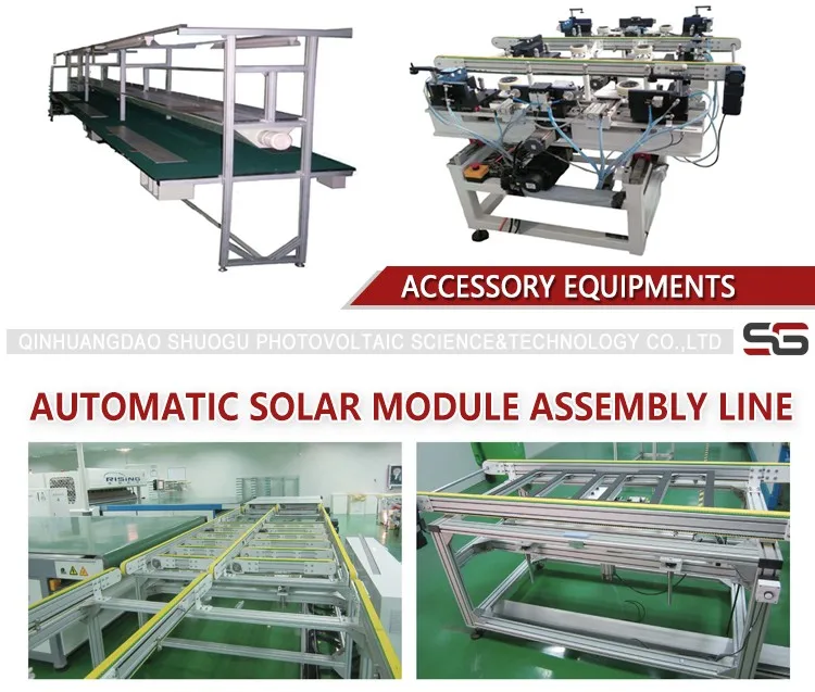 Big Power High Quality 60mw Solar Module Panel Production Automatic ...