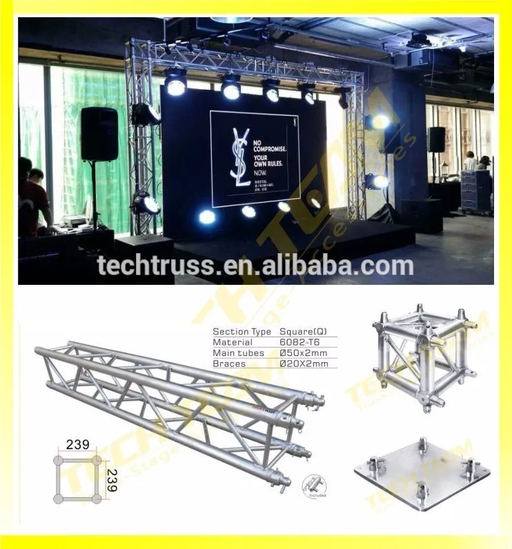 Cheap DJ Truss System - Lightweight Portable Stage Equipment