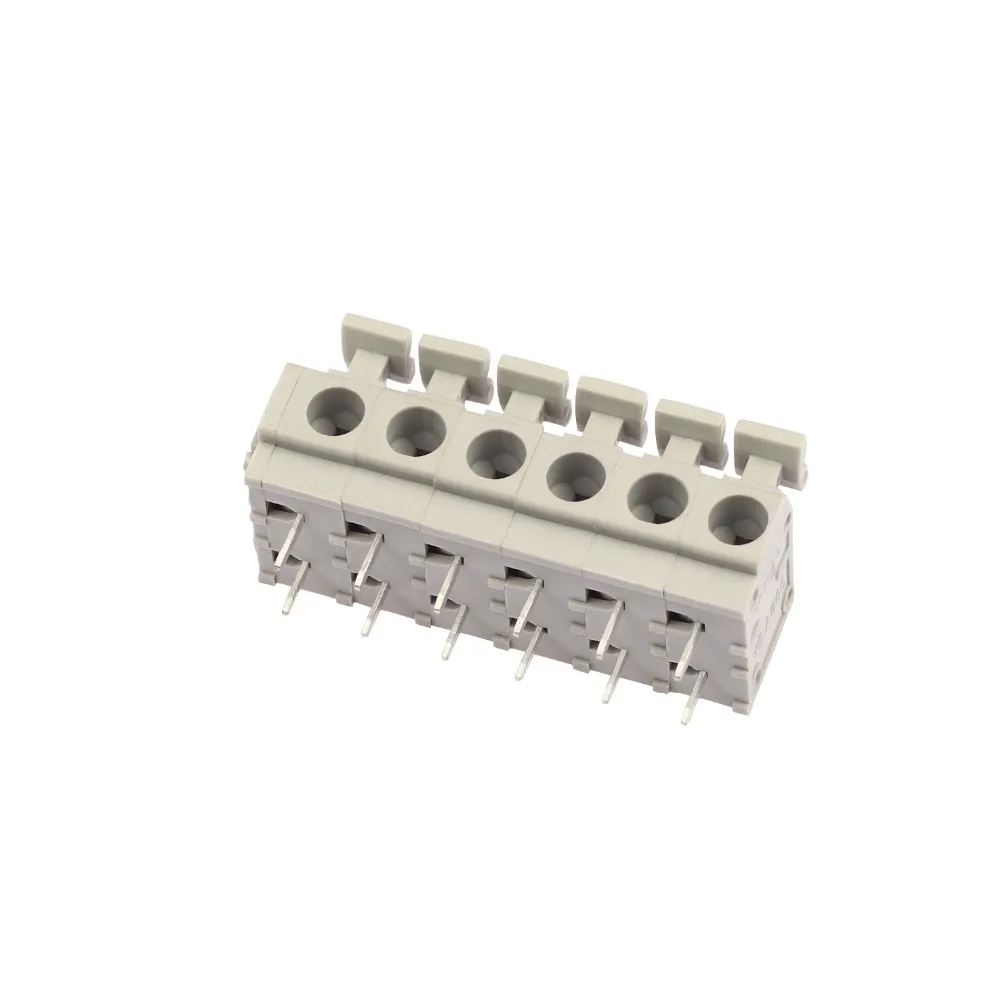 Pcb Push Button Screwless Electrical Clamp Connector Buy Pcb Connectorscrewless Connector