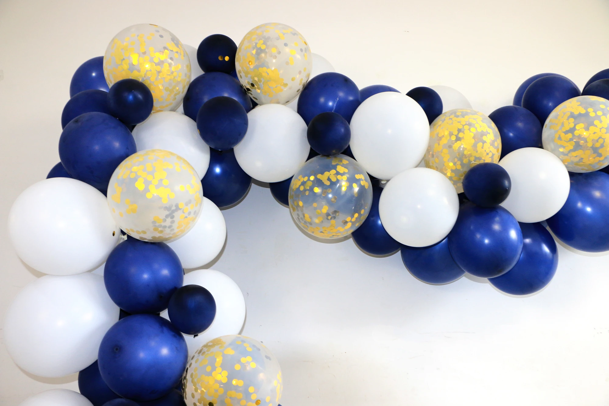 Party Wedding Blueberry Color Balloon Chain Balloon Arch Kit - Buy ...