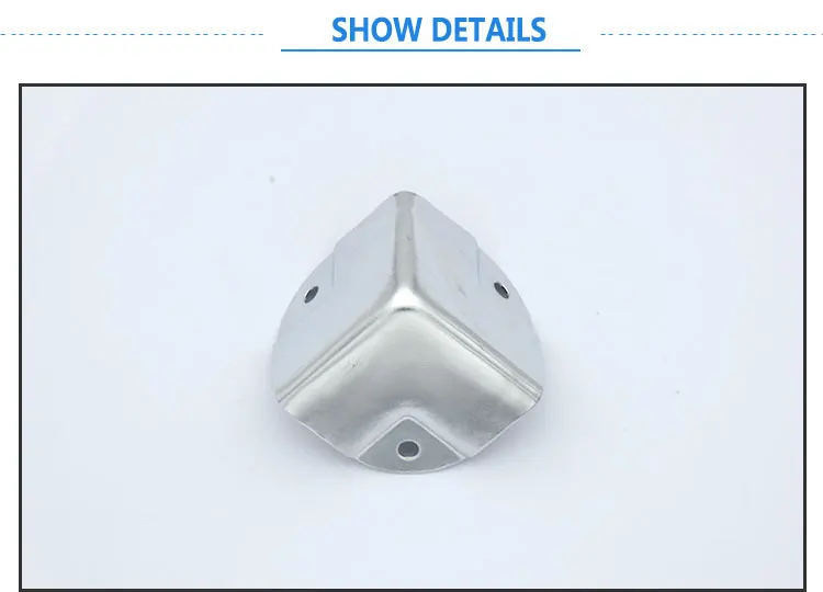 Chrome Metal Corner Protector For Luggage Case 40mm & Oem