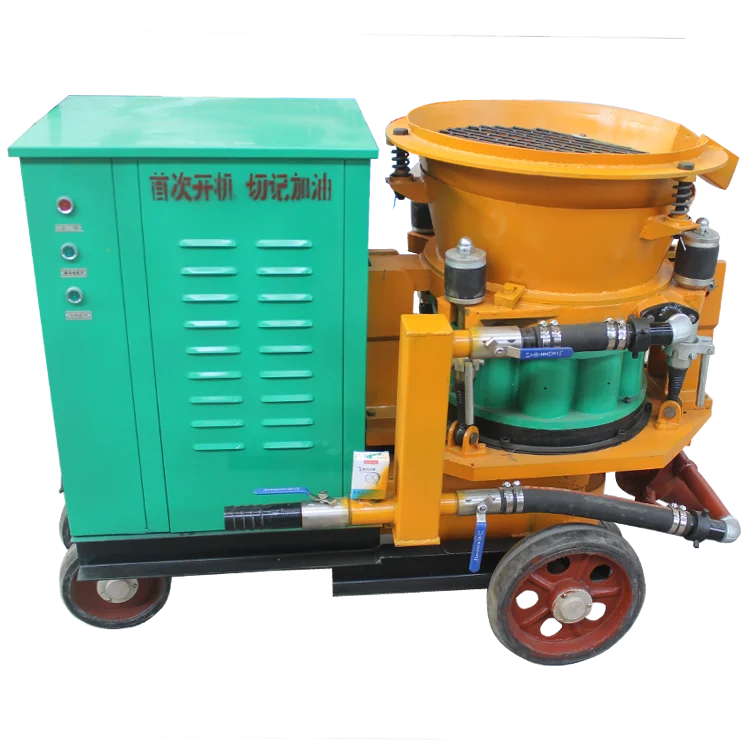 Pz Series Dry Gunite Shotcrete/ Concrete Spraying Machine - Buy ...