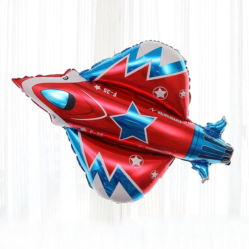 Hot Sell Big Size Foil Helium Aircraft Cartoon Shaped Balloon - Buy ...