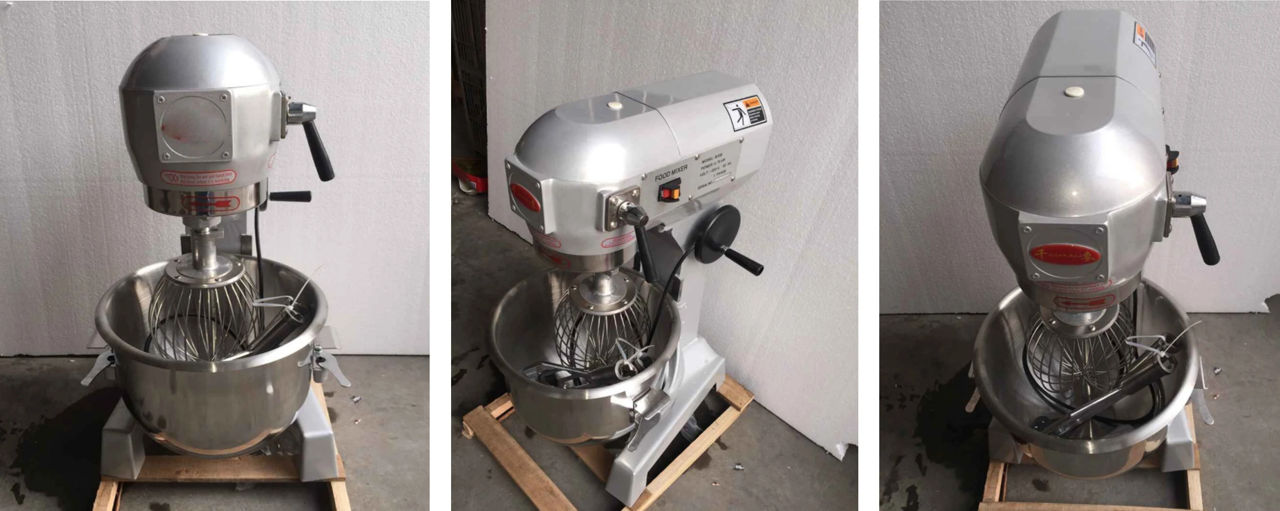 DAMATIC B30 Dough Mixer - Efficient 30 Liter Planetary Mixer