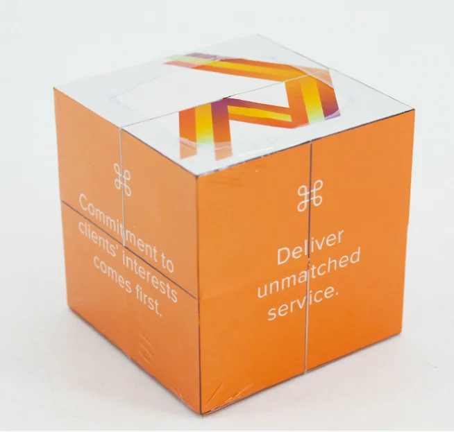 Custom Promotion Plastic Magic Folding Cube Puzzle 3d Changeable ...