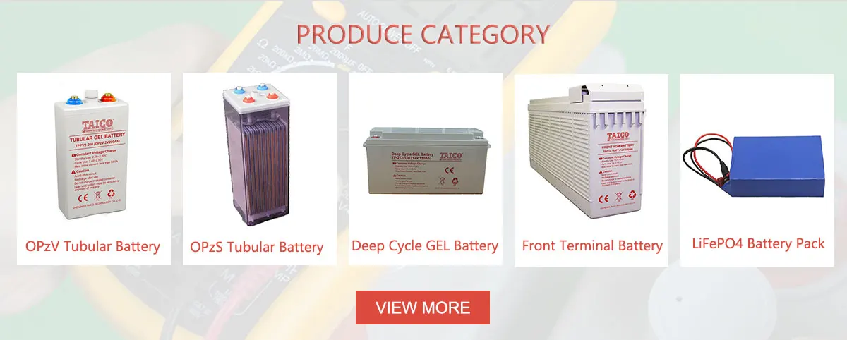 Shenzhen Taico Technology Co., Ltd. - OPZV Battery, OPZS Battery