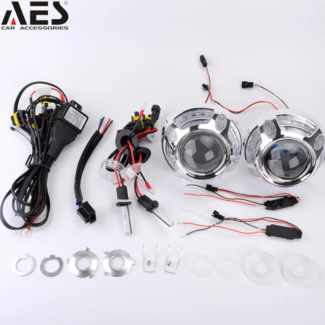 AES LED Angel Eyes Headlights - Panamera Retrofit Kit