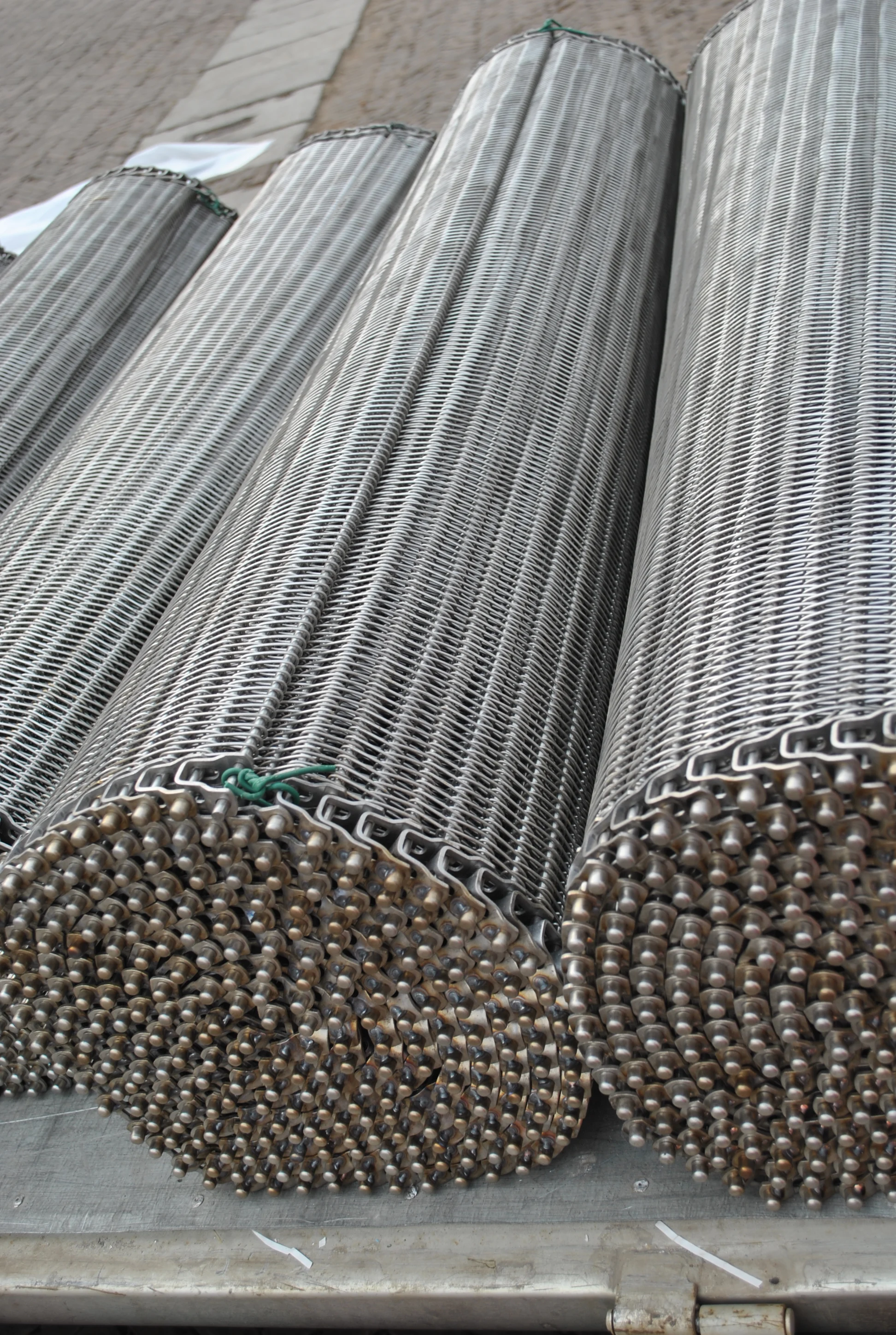 304/316 Stainless Steel Conveyor Belt for Belt Conveyors - Custom OEM