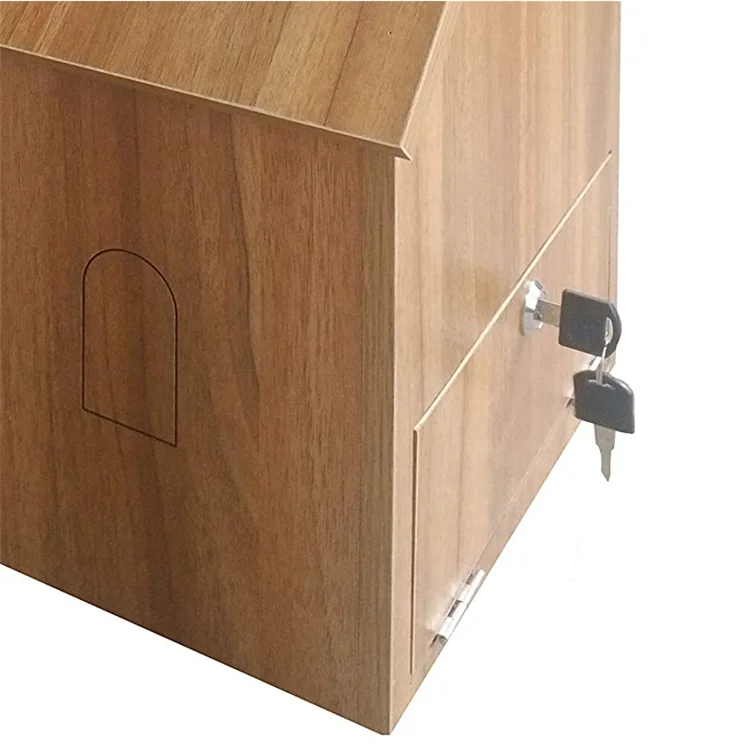 Novel Design Church Shape Fixture Displays Collection Wooden Suggestion ...