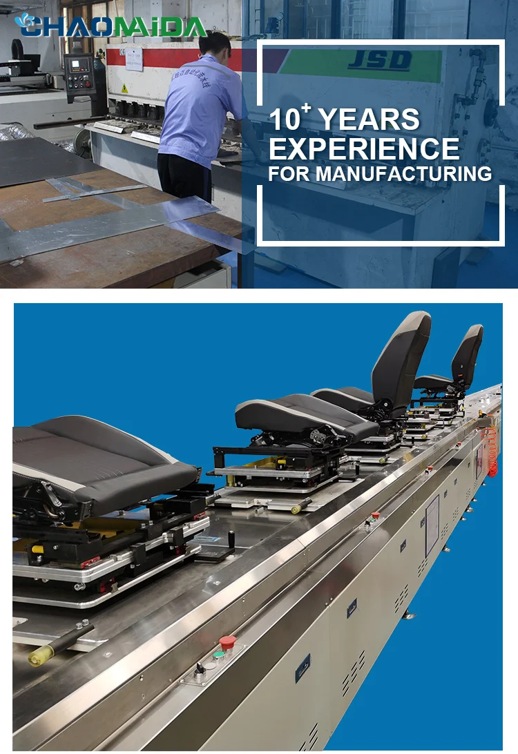 Car Seat Assembly Line Times The Speed Chain Line Intelligent The Whole ...