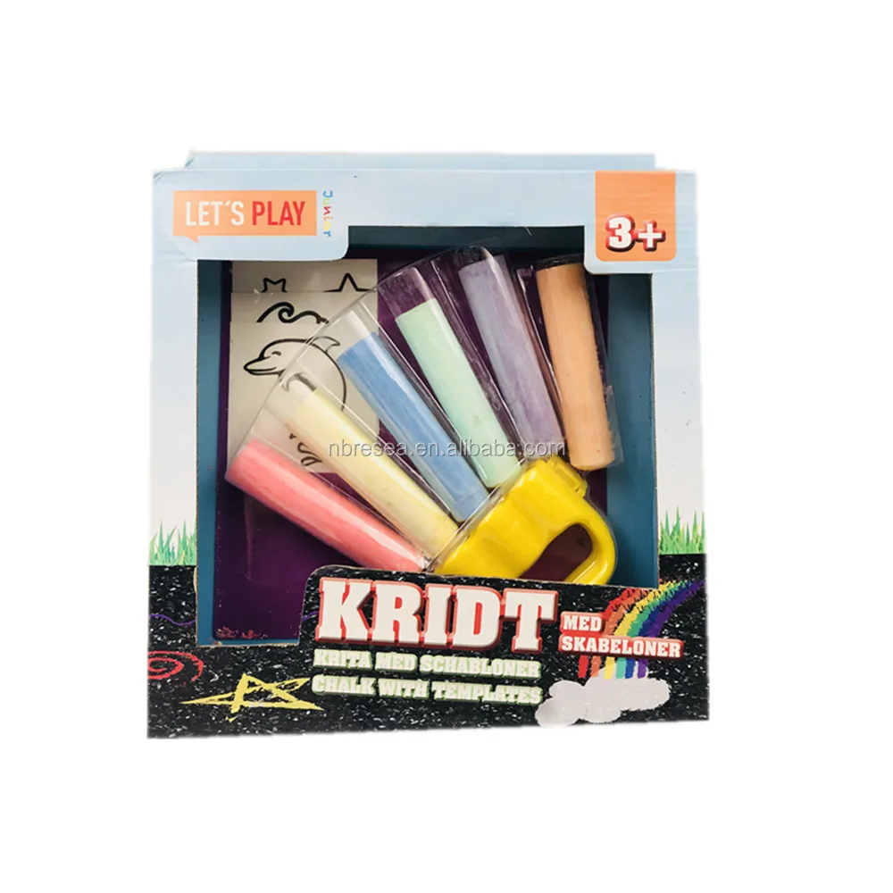 Kids Wholesale Education Toy Art Craft Set DIY Handmade Glitter Chalk ...