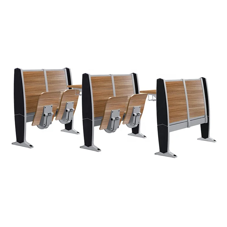 Durable Classroom Fixed Seating - University College Lecture Chair and Desk