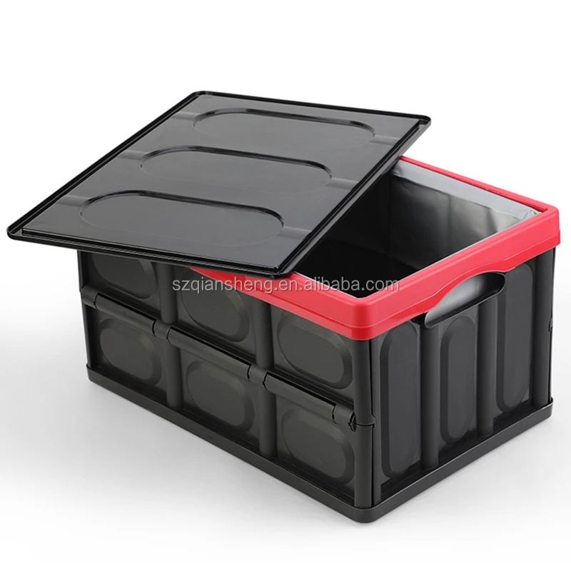 Portable Foldable 30L Storage Box - Perfect Car Trunk Organizer