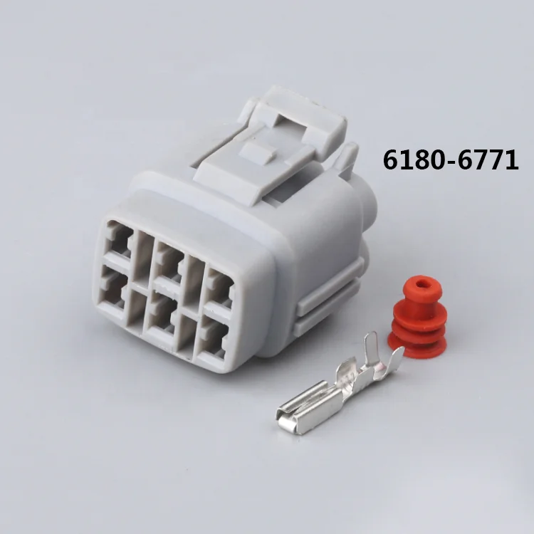 6187-6561 Male Gender 6 Pin Sumitomo Mt 090 Waterproof Automotive Cable ...