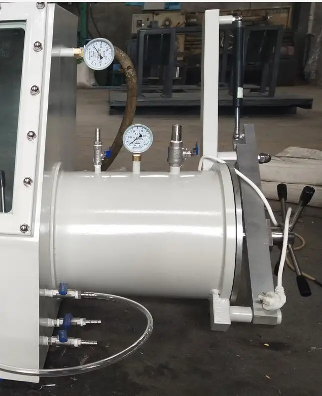 Bench-top Vacuum Stainless Steel Glove Box With Airlock And Flange For ...