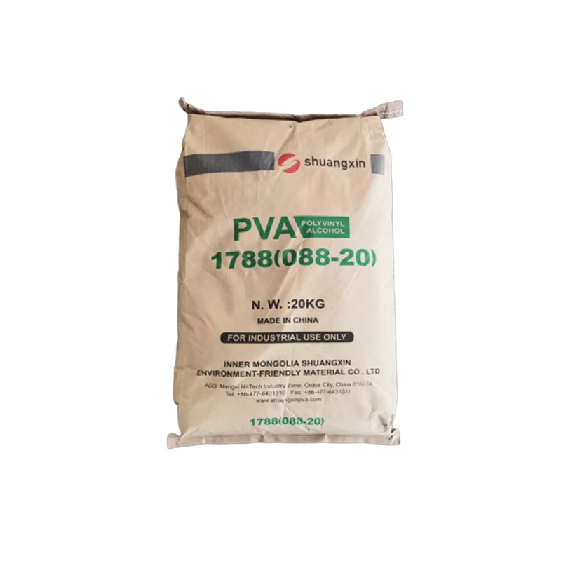 High Grade Polyvinyl Alcohol Pva Pvoh Powder Shuangxin 17-88 088-20 Bp ...
