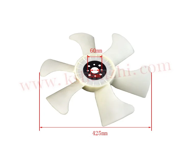 ชิ้นส่วนรถยกกล4JG2เครื่องยนต์ใบพัดลมพลาสติกพร้อม OEM 8-94483-894-1 ...