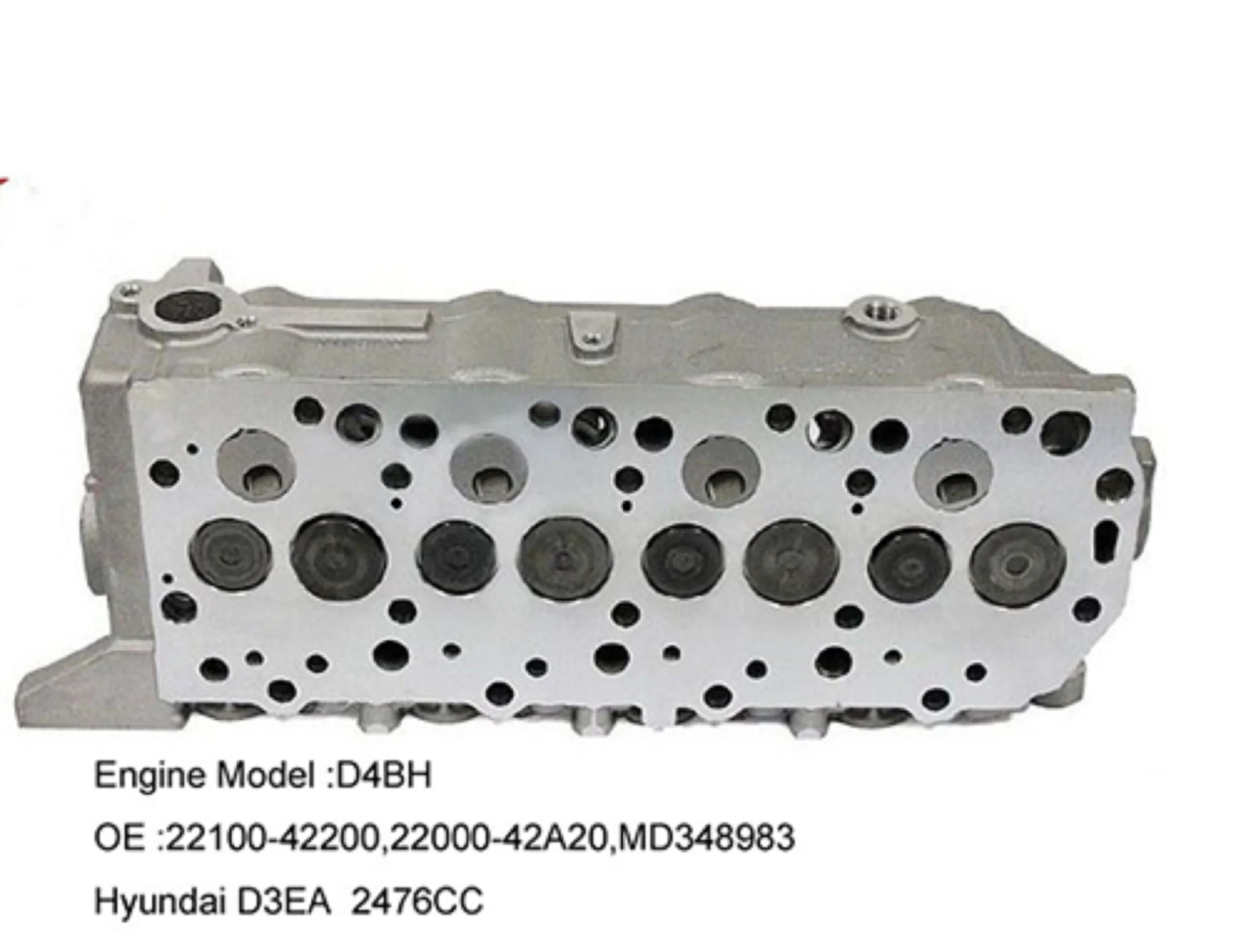 High Quality D4BH Cylinder Head OE 22100-42421 for AMC 908 513